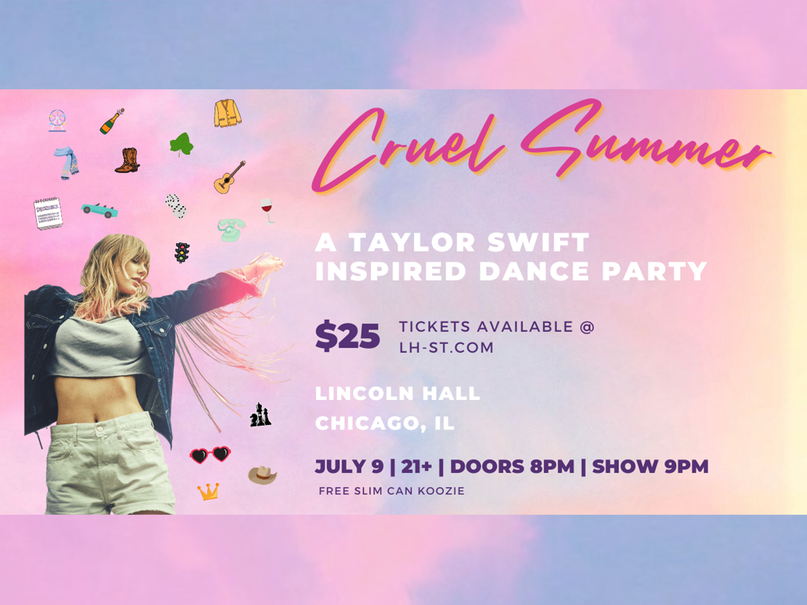 07-09-2022 Cruel Summer (A Taylor Swift Inspired Dance Party) - Schubas ...